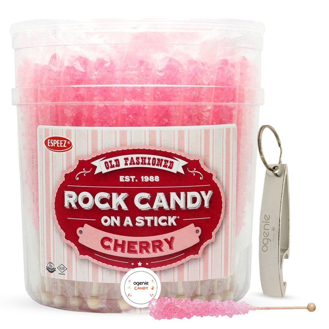 Extra Large Espeez Pink Rock Candy 36 Sticks I for Baby Girl Shower ...
