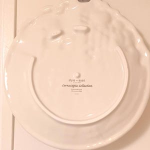 Cornucopia Collection Style Eyes Fruit Vine Decorative Plate - Etsy