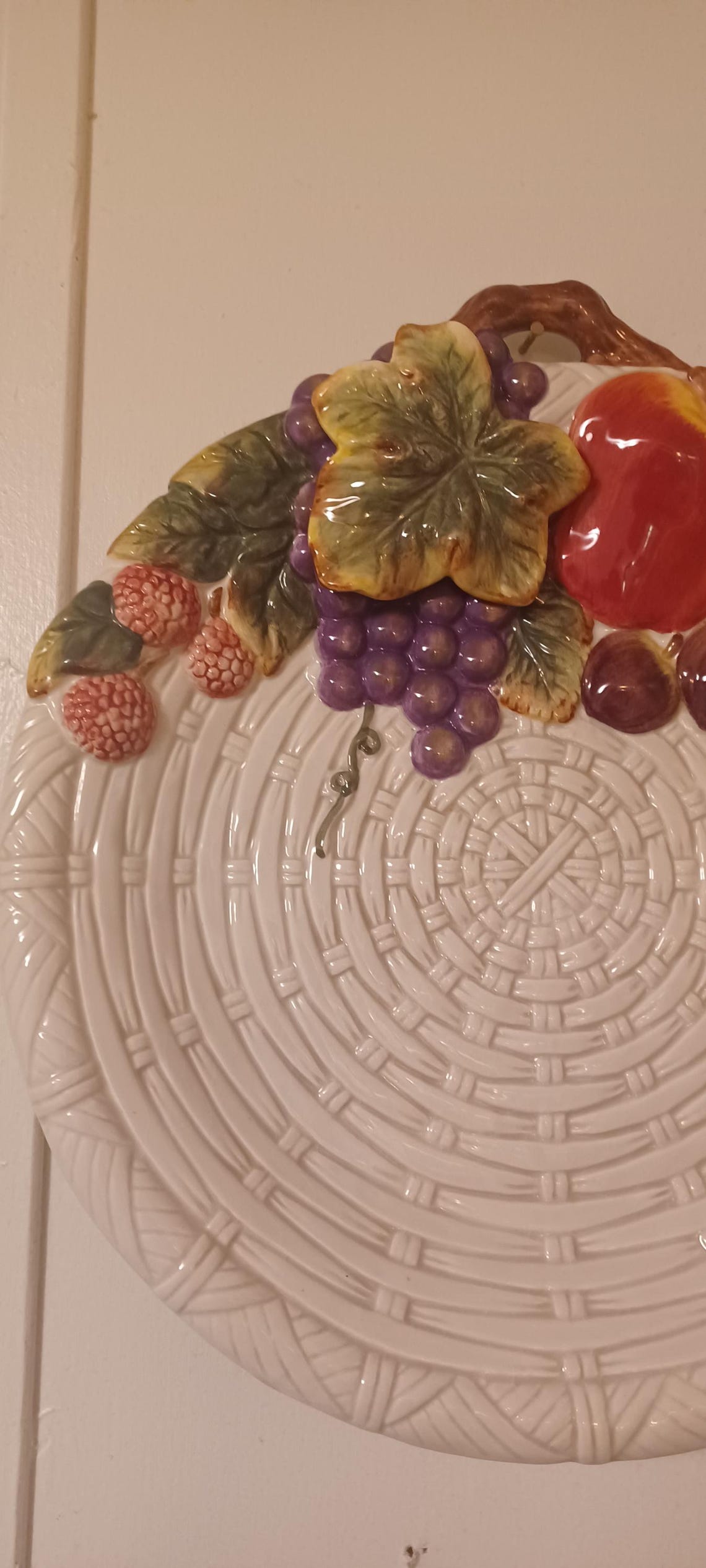 Cornucopia Collection Style Eyes Fruit Vine Decorative Plate - Etsy