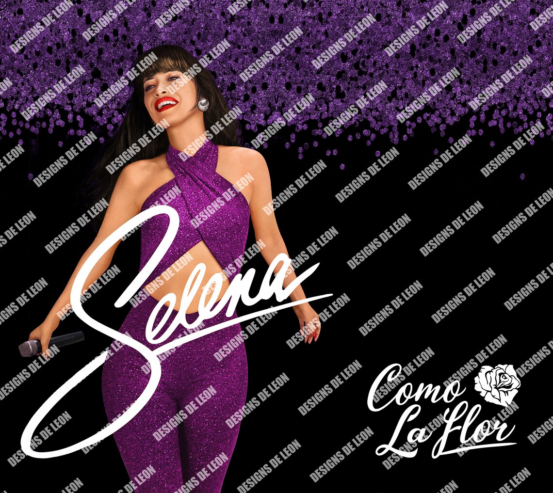 Selena Quintanilla 20 Oz Tumbler Wrap, Design, Sublimation Designs ...