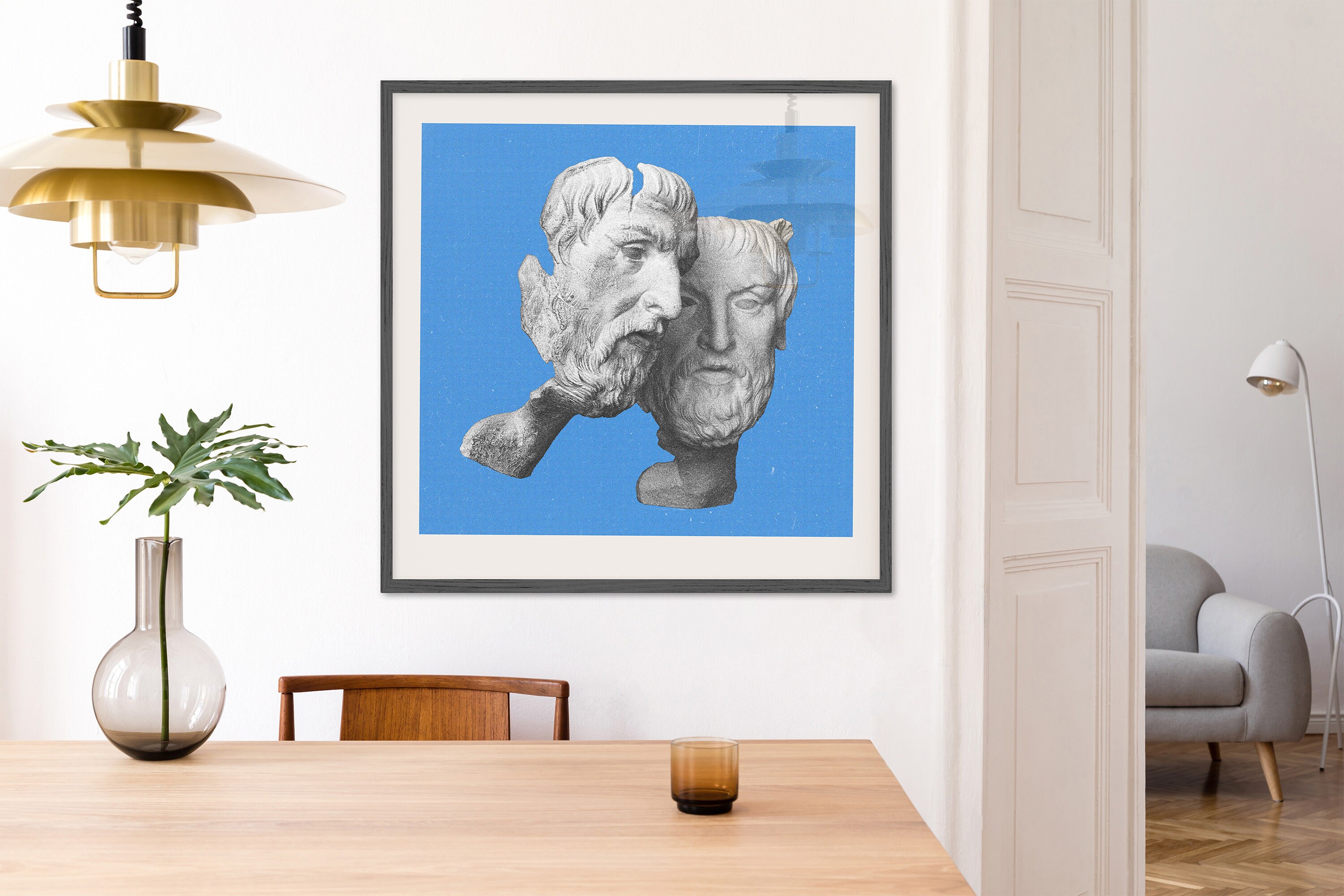Astoria 2: Ancient Greek Faces Queens NYC Street Photography Art Print ...