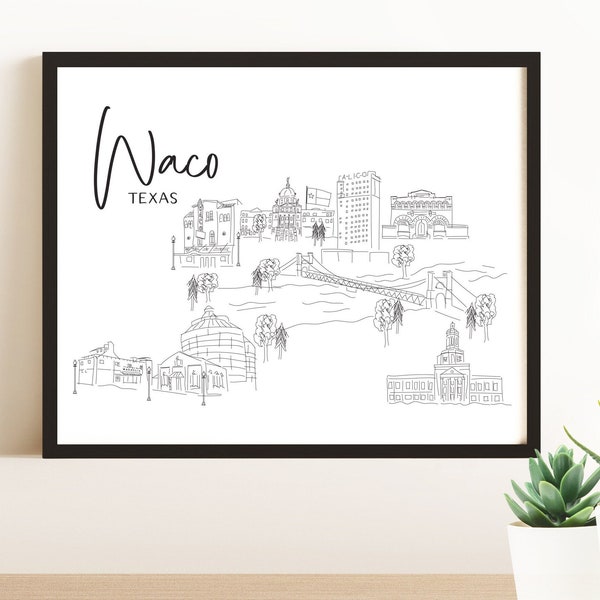 Waco Texas - Etsy