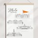 Sketched Drawing of Oklahoma State University Campus - Etsy