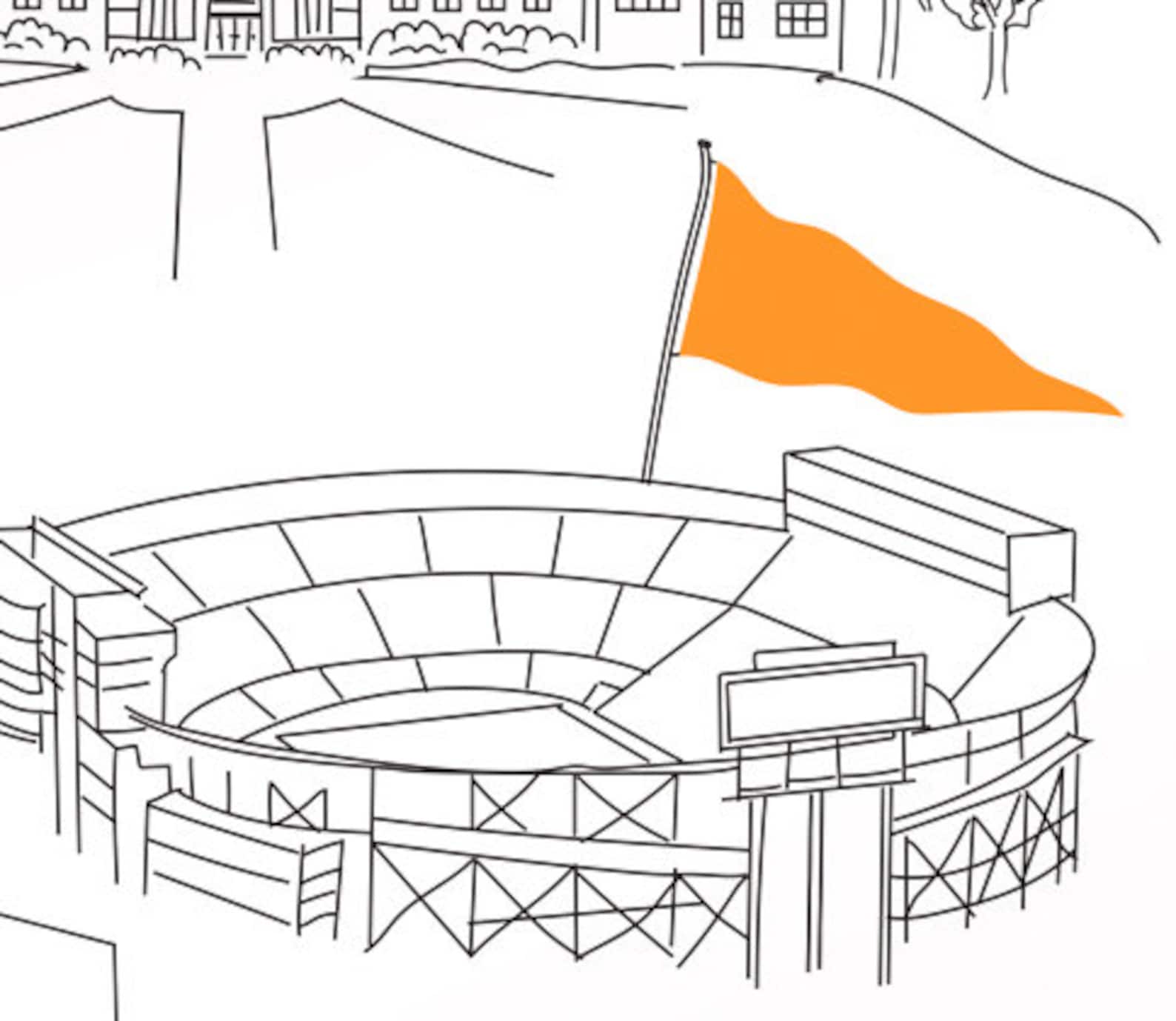 Sketched Drawing of the Knoxville, Tennessee Art Print - Etsy