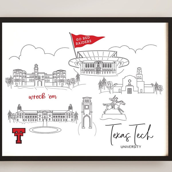 Texas Tech - Etsy