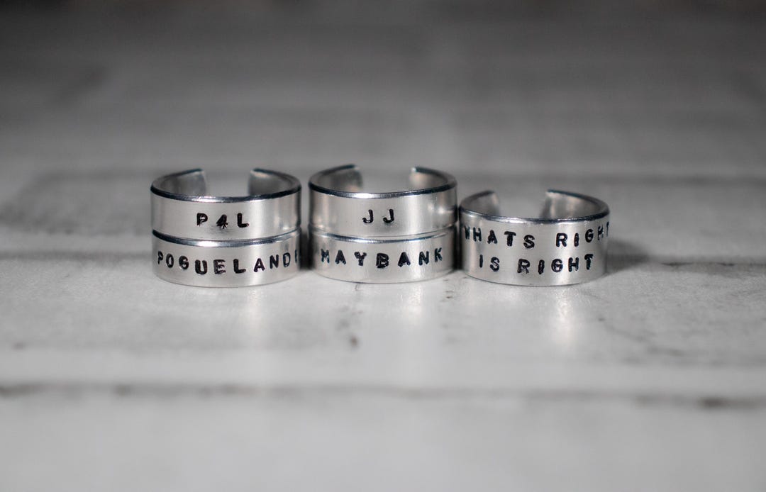 JJ Maybank Inspired Rings | Outer Banks Jewelry | Whats Right is Right ...