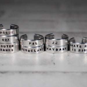 JJ Maybank Inspired Rings | Outer Banks Jewelry | Whats Right is Right ...