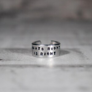 JJ Maybank Inspired Rings | Outer Banks Jewelry | Whats Right is Right ...