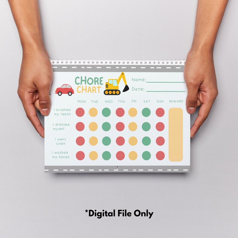 EDITABLE Chore Chart for Kids, After School Routine, Consequence Chart ...