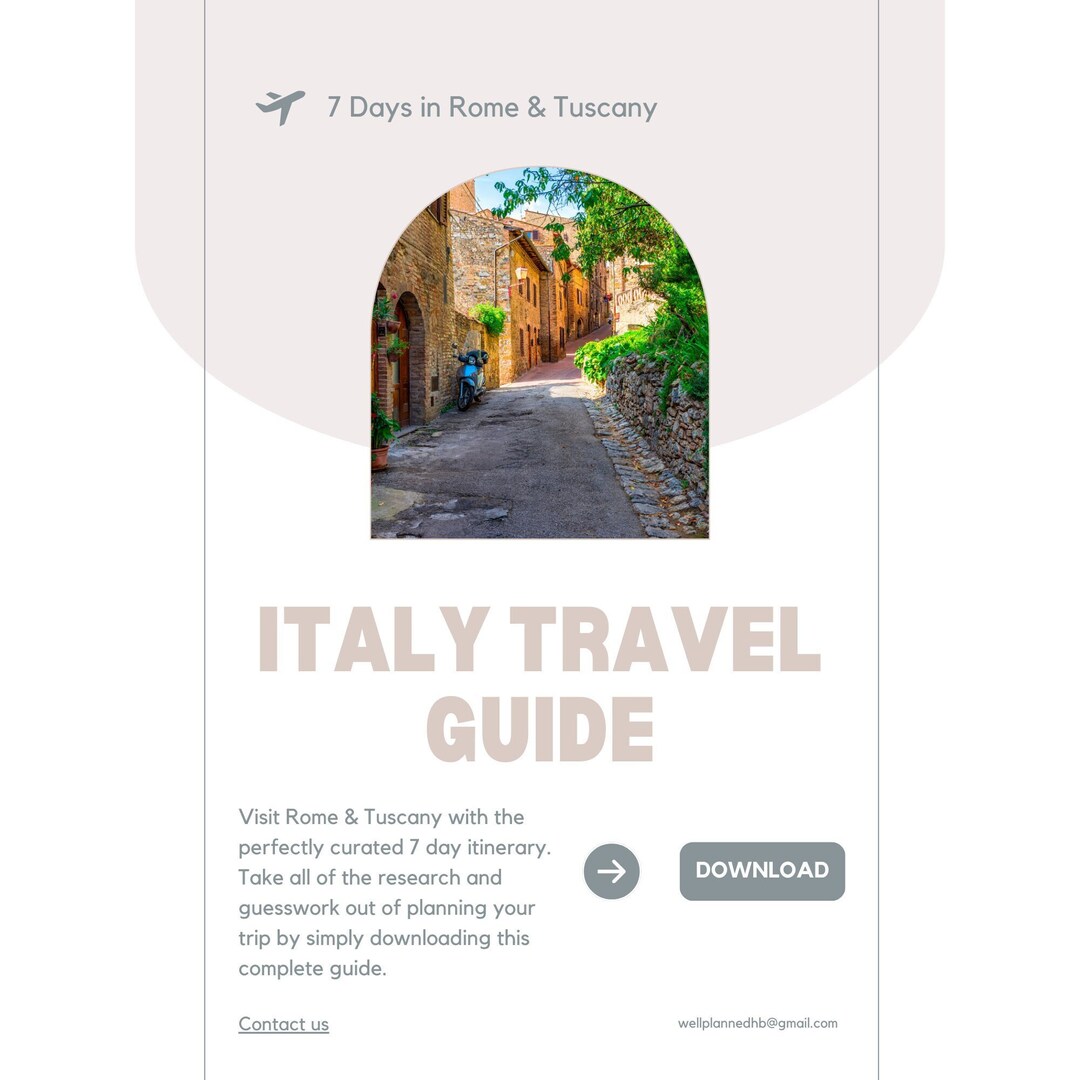 Explore the Charms of Italy With Our Complete Rome Tuscany Travel Guide ...