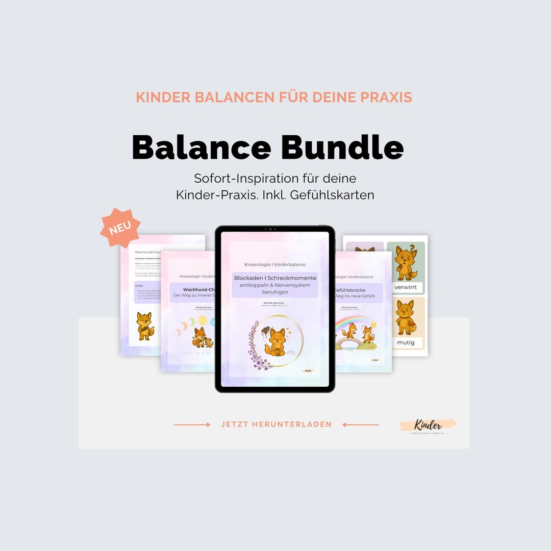 Therapy Balance: Muki Balance Bundle – 3x Child-friendly Kinesiology ...