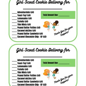 Girl Scout Cookie Delivery - Etsy