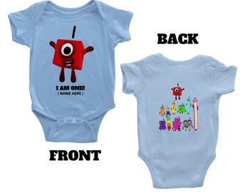 Numberblocks Outfit - Etsy UK