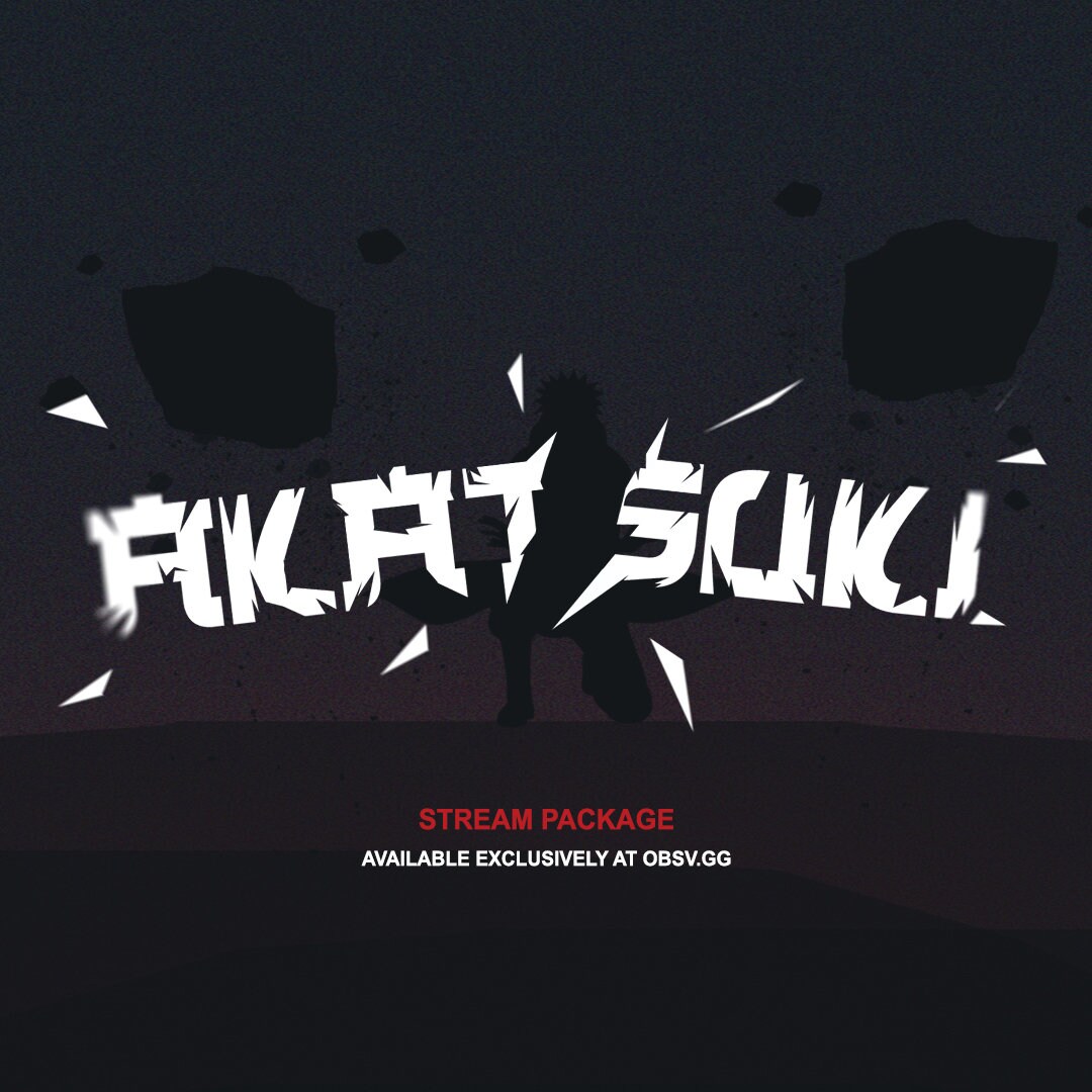AKATSUKI Stream Package - Etsy