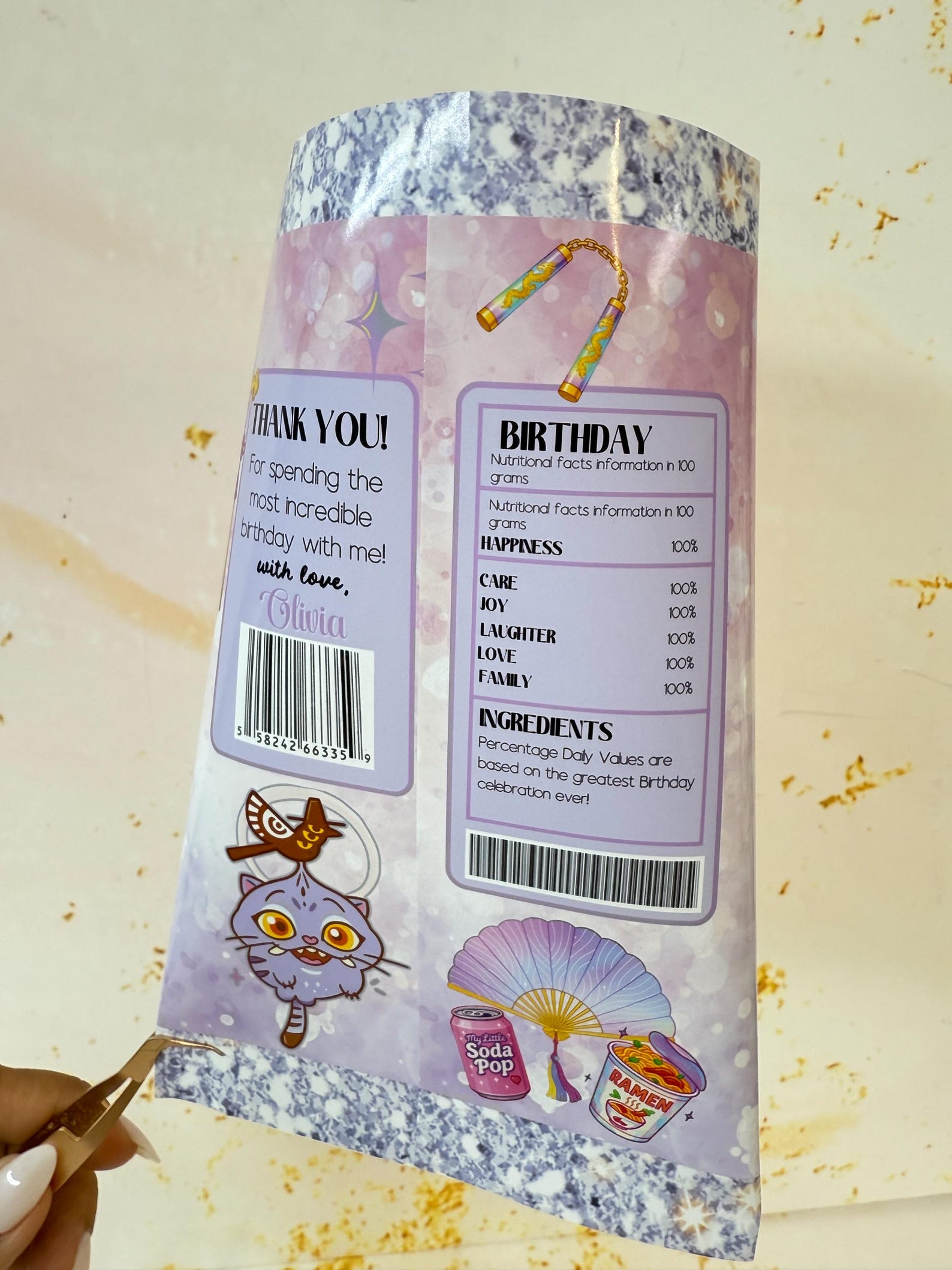 KPOP Chip Bag Huntrix, Demon Hunterdiy Treat Favor - Etsy