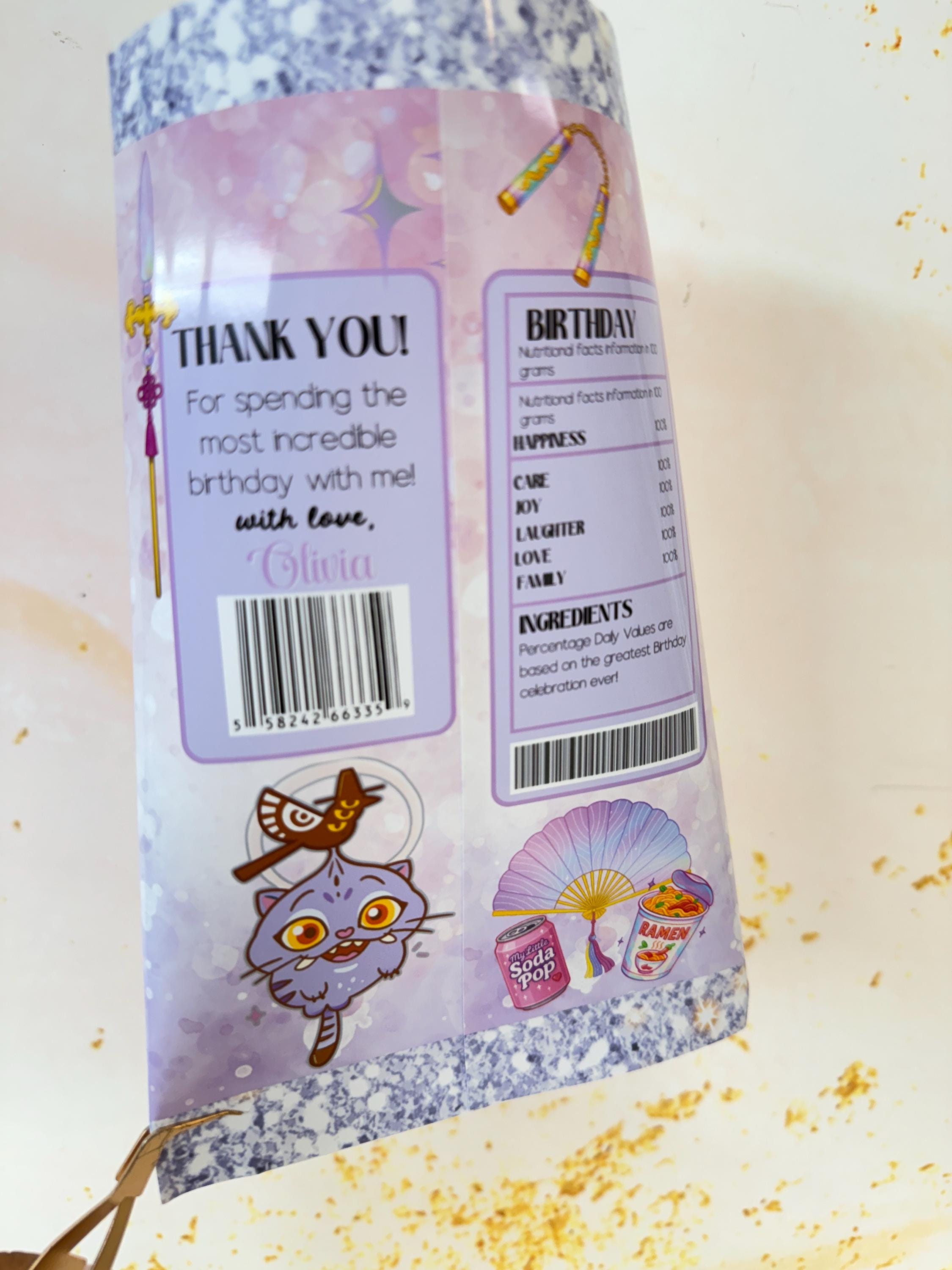 KPOP Chip Bag Huntrix, Demon Hunterdiy Treat Favor - Etsy