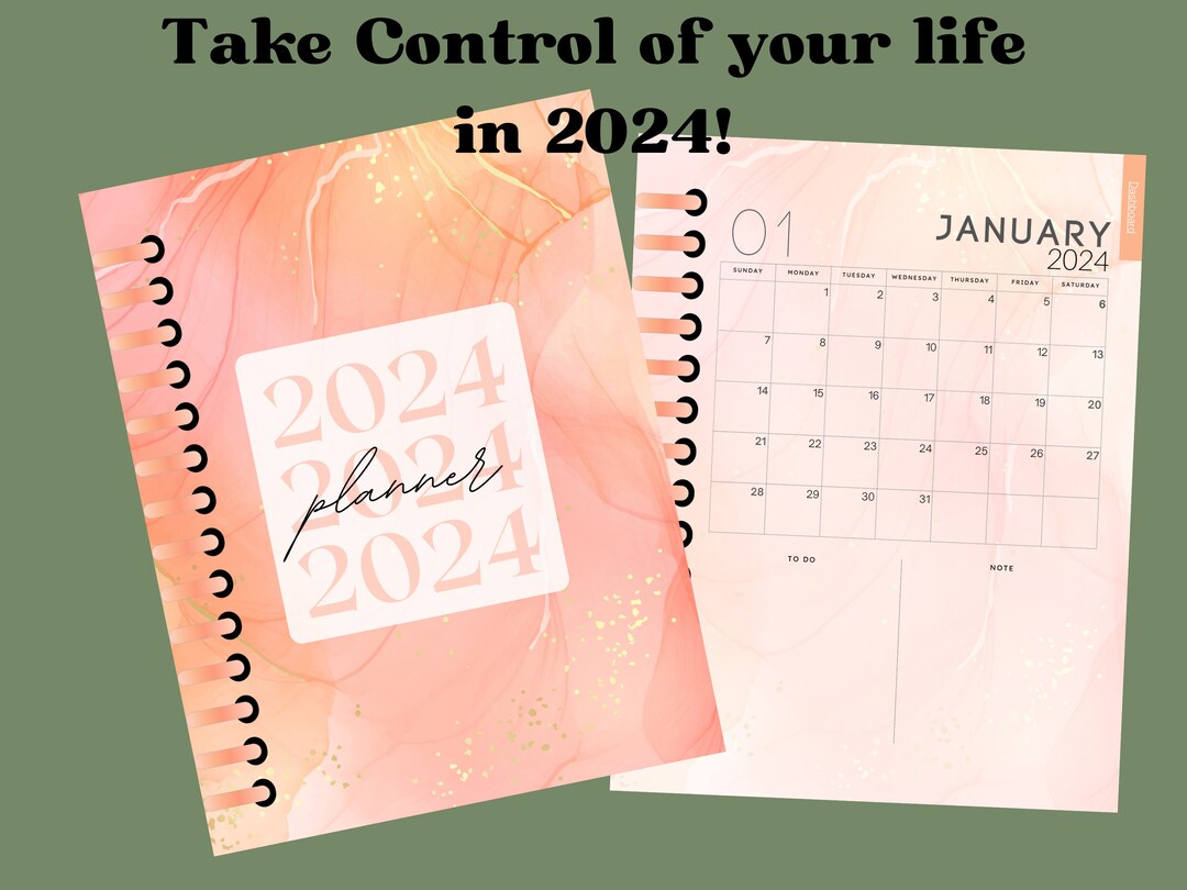 Planner Digital Planner 2024 Planner Undated Planner - Etsy