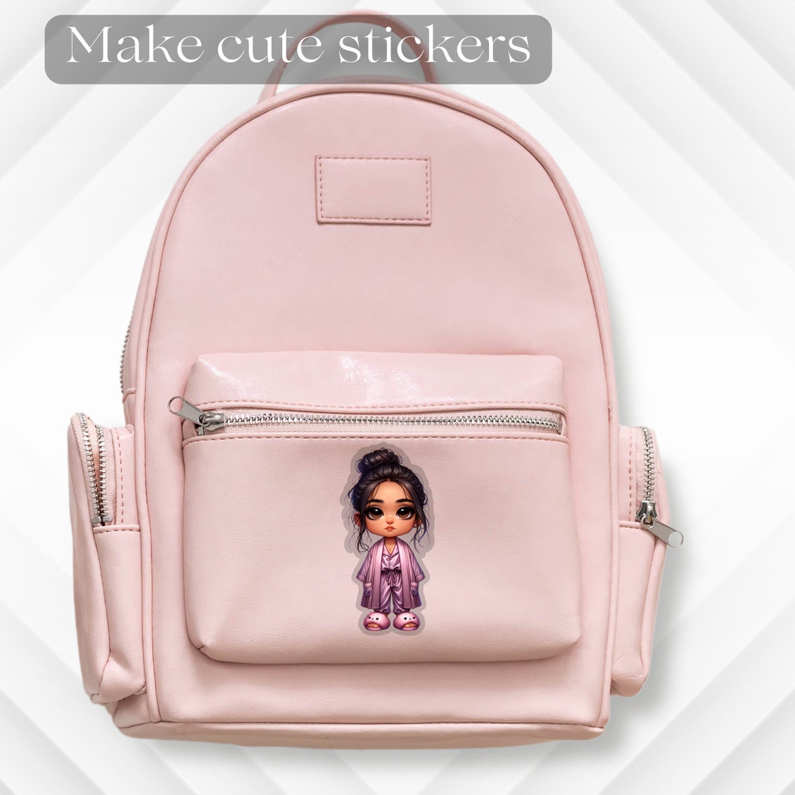 Chibi PNG Chibi Ladies PNG Chibi Clipart Chicana Chibi Pajama Chibi ...