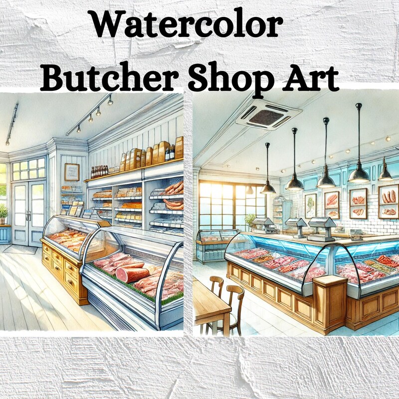 Butcher Shop - Etsy
