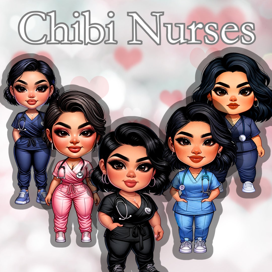 Chibi Nurse Clipart Chicana Chibi Nurse Chicana Chibi Nurse Clipart ...