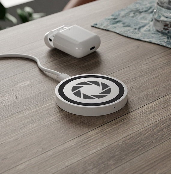 Aperture Science Wireless Charging Pad Aperture Laboratories - Etsy