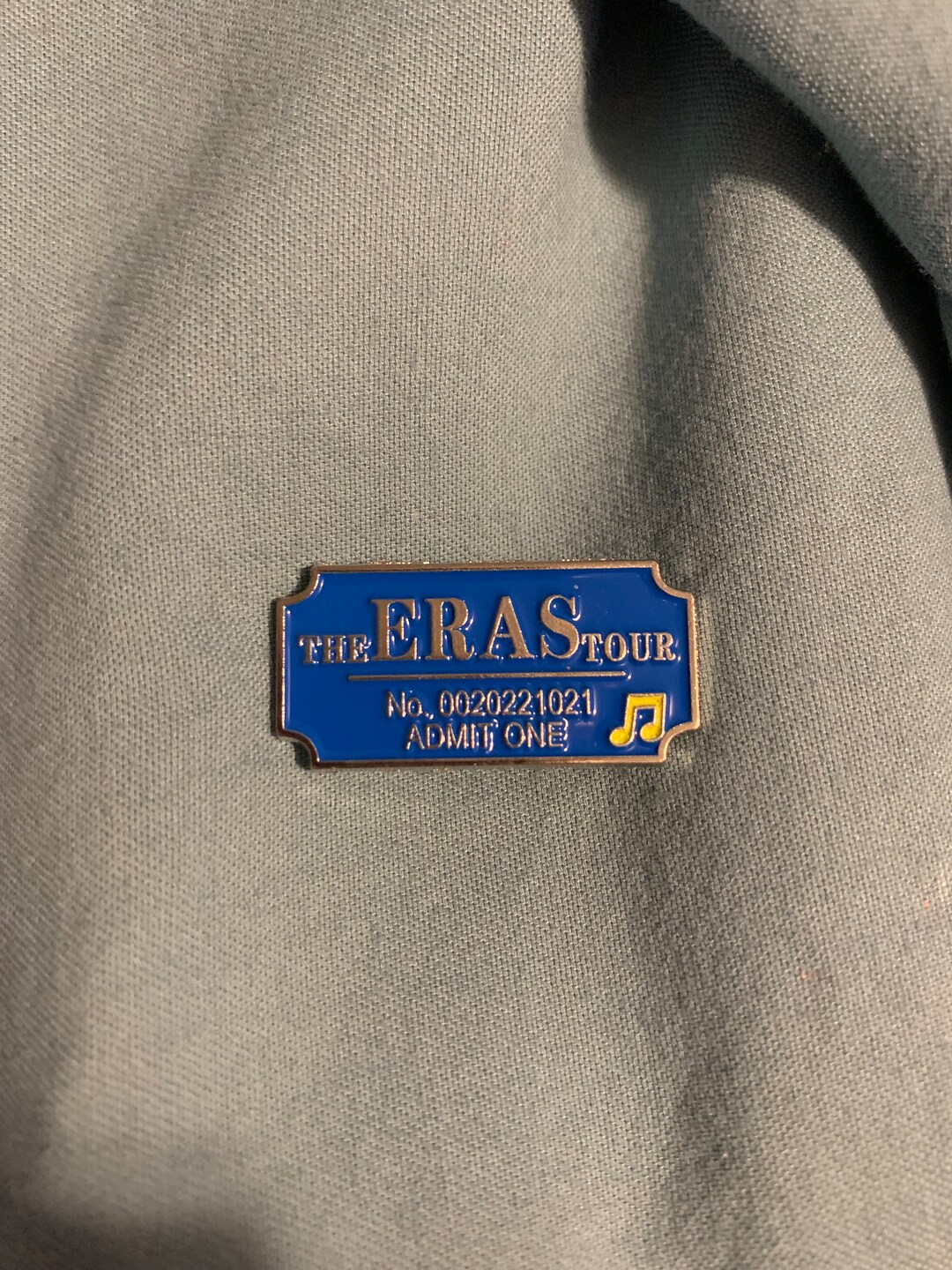 The Eras Tour Movie Ticket Pin - Etsy