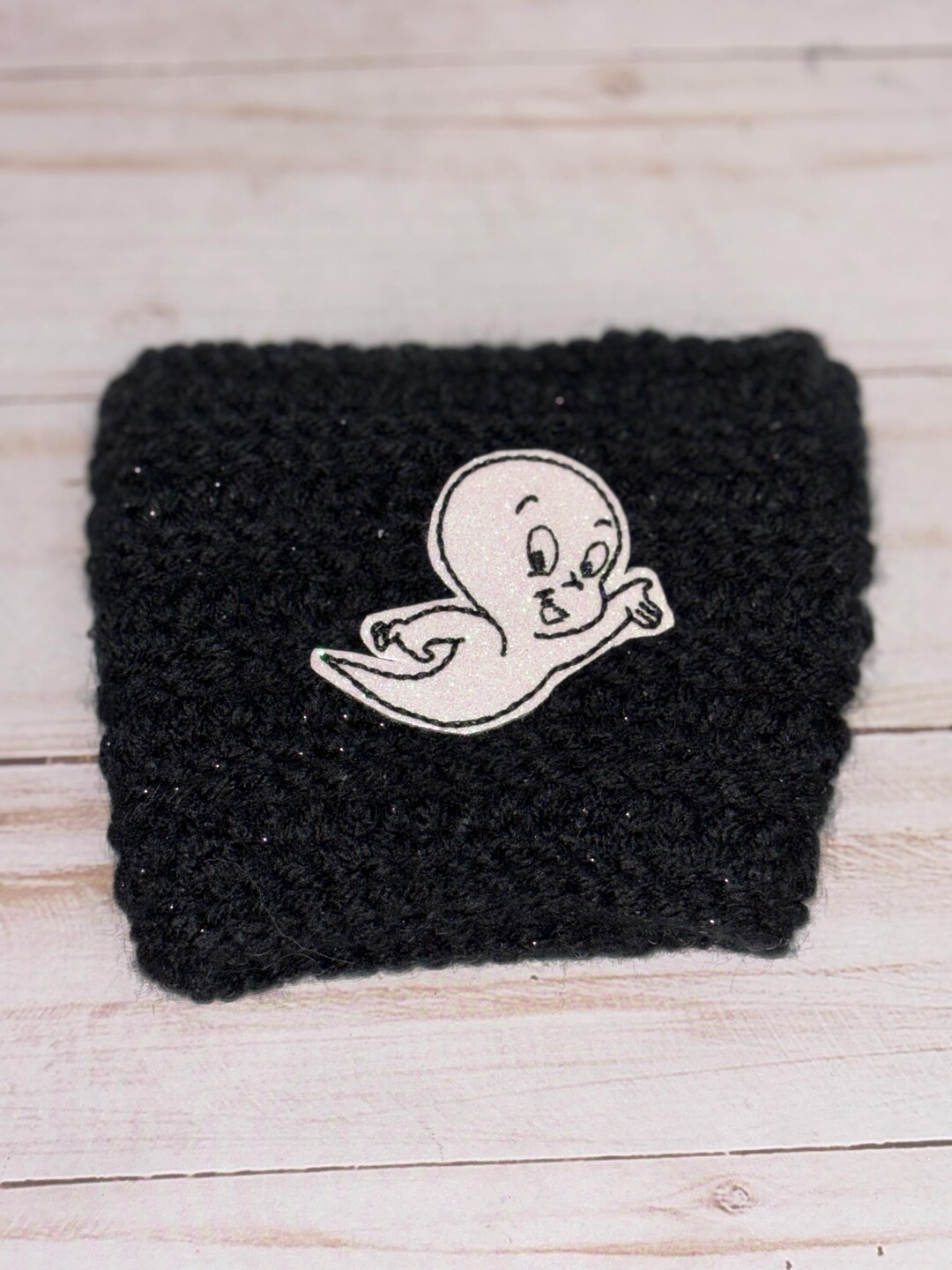 Friendly Ghost Inspired Handmade Coffee Cozy - Etsy