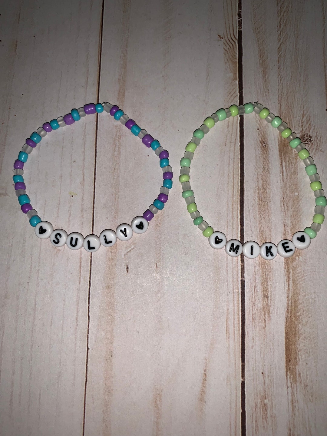 Monsters Inc Inspired Stretchy Bracelets - Etsy