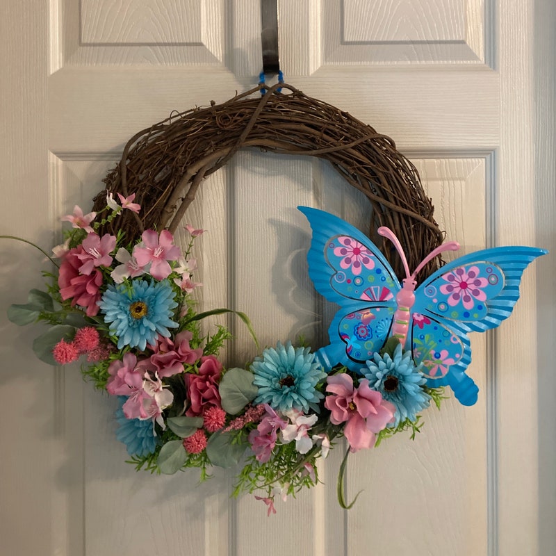 Butterfly Wreath - Etsy