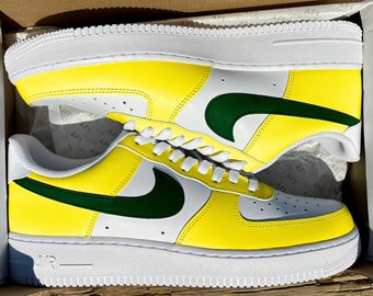 Custom Green & Grinch Green Air Force 1's - Etsy