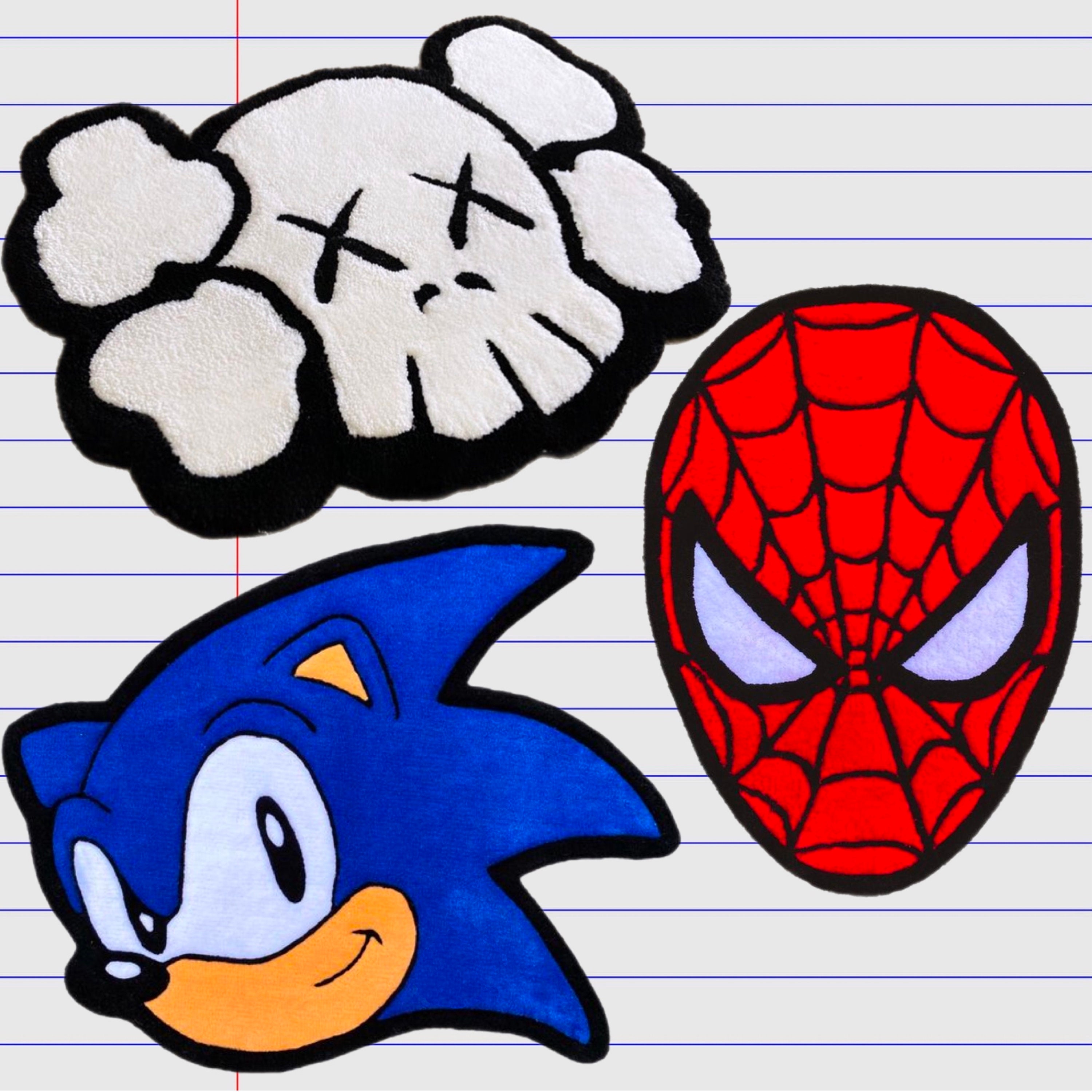 Custom Character Head Rug - Etsy