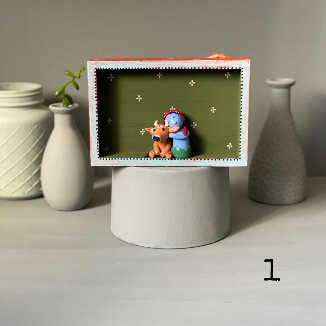 Hindu Clay Wall Art Krishna - Etsy