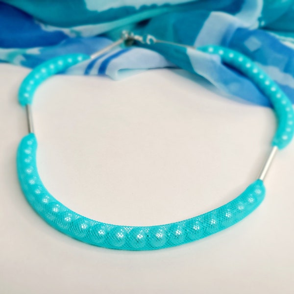 Mesh Tube Necklace - Etsy
