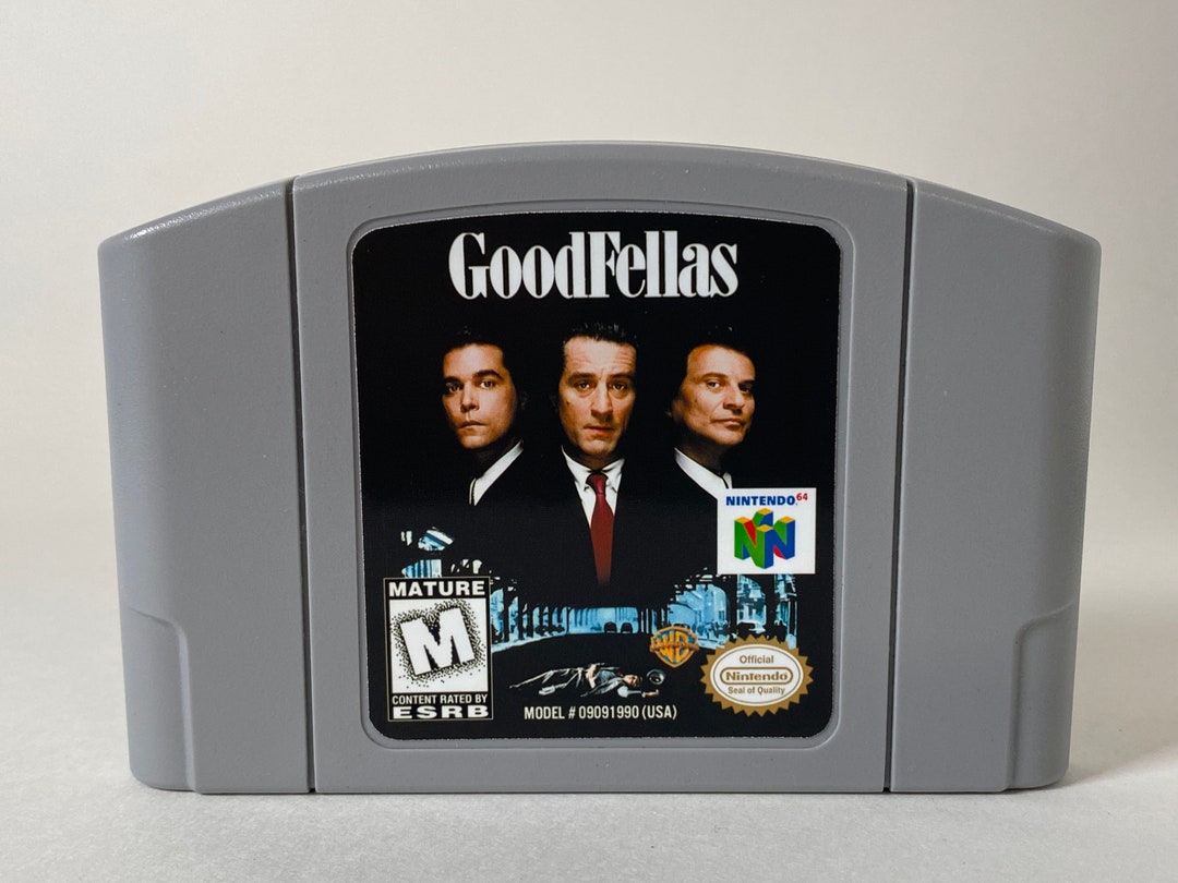 Custom N64 - Goodfellas - Nintendo 64 Video Game Cartridge, Award ...
