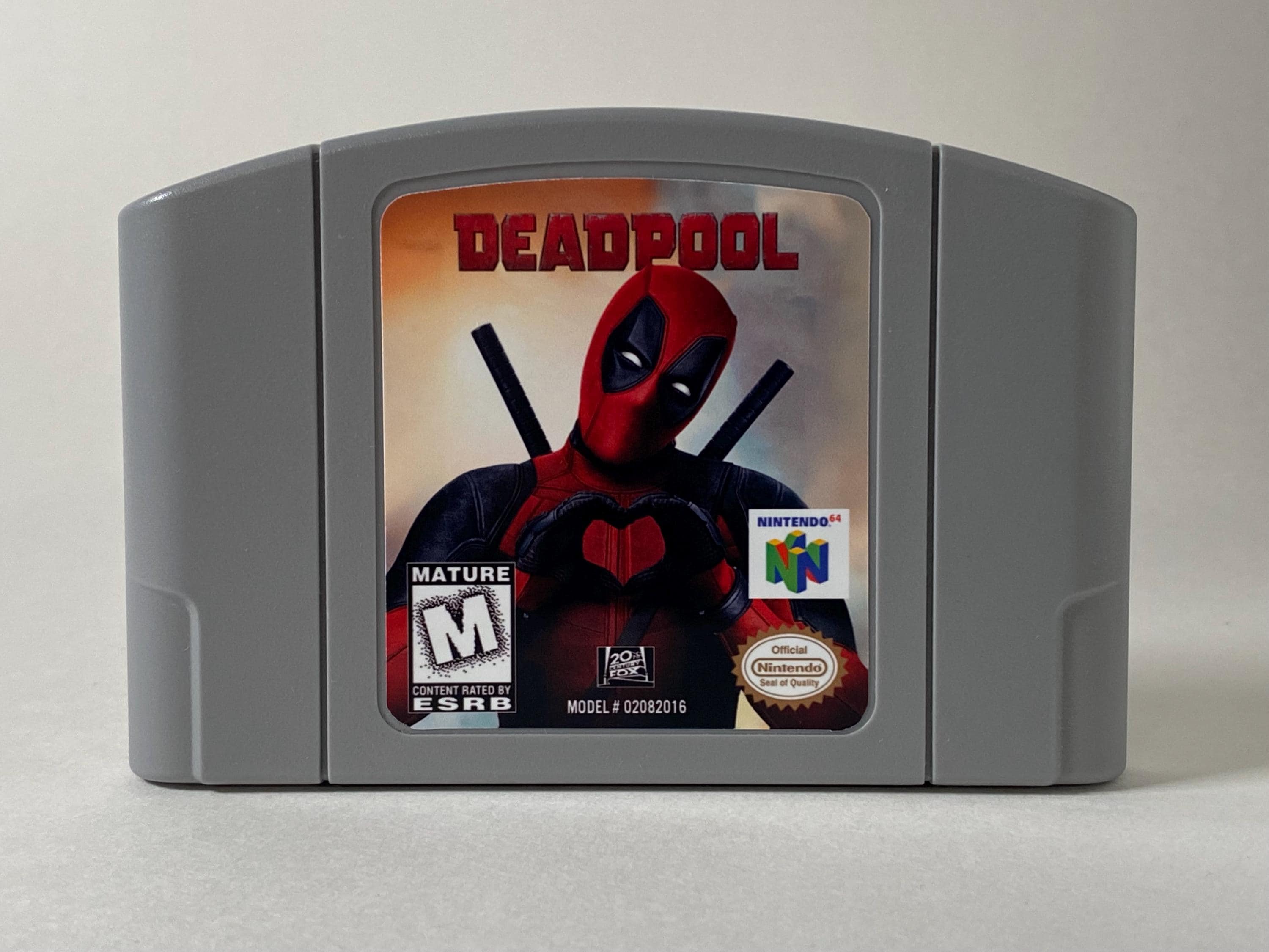 Custom N64 - Dead.pool - Nintendo 64 Video Game Cartridge, Award ...