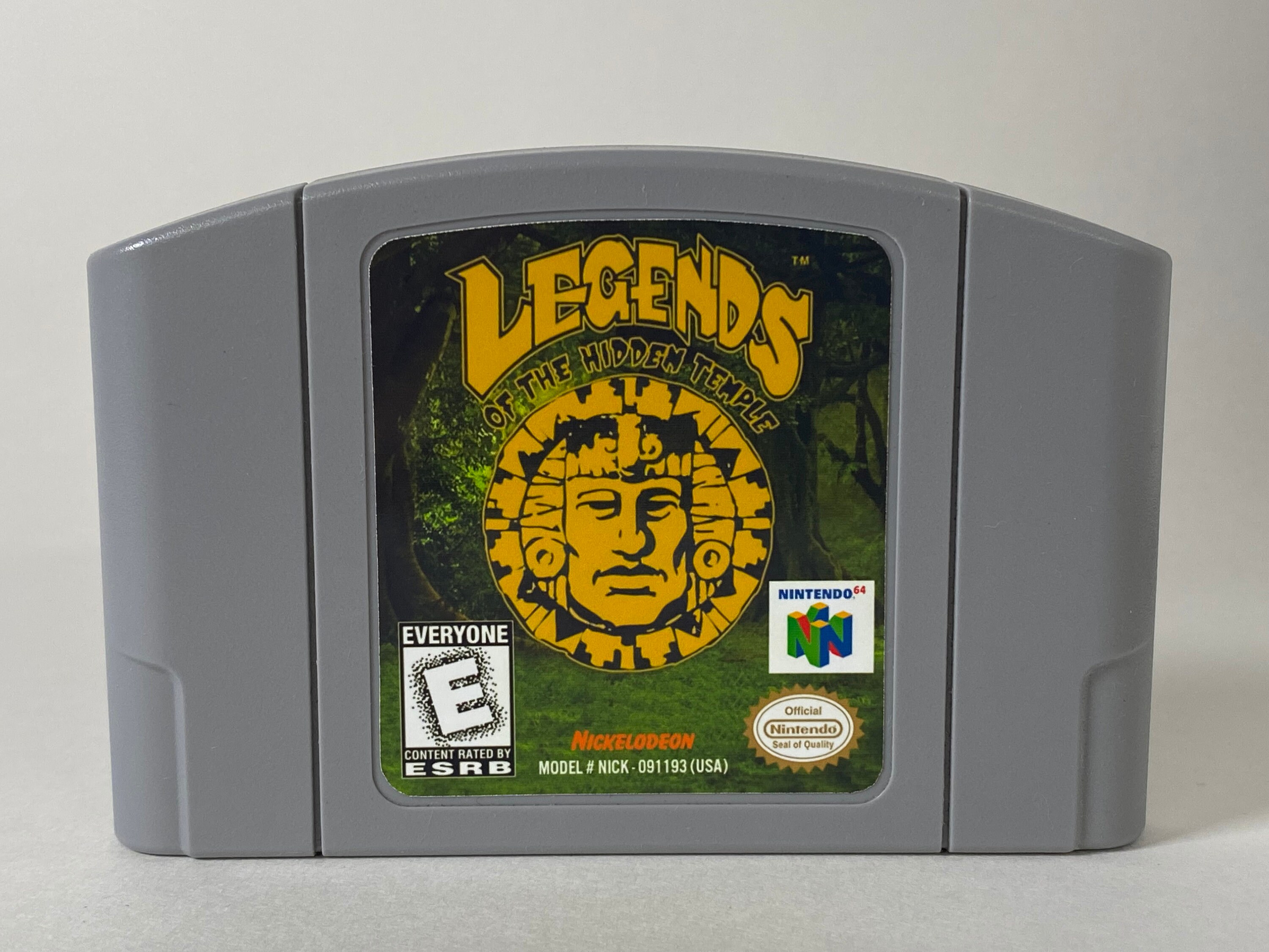 Custom N64 - Legends of the Hidden Temple - Nintendo 64 Video Game ...
