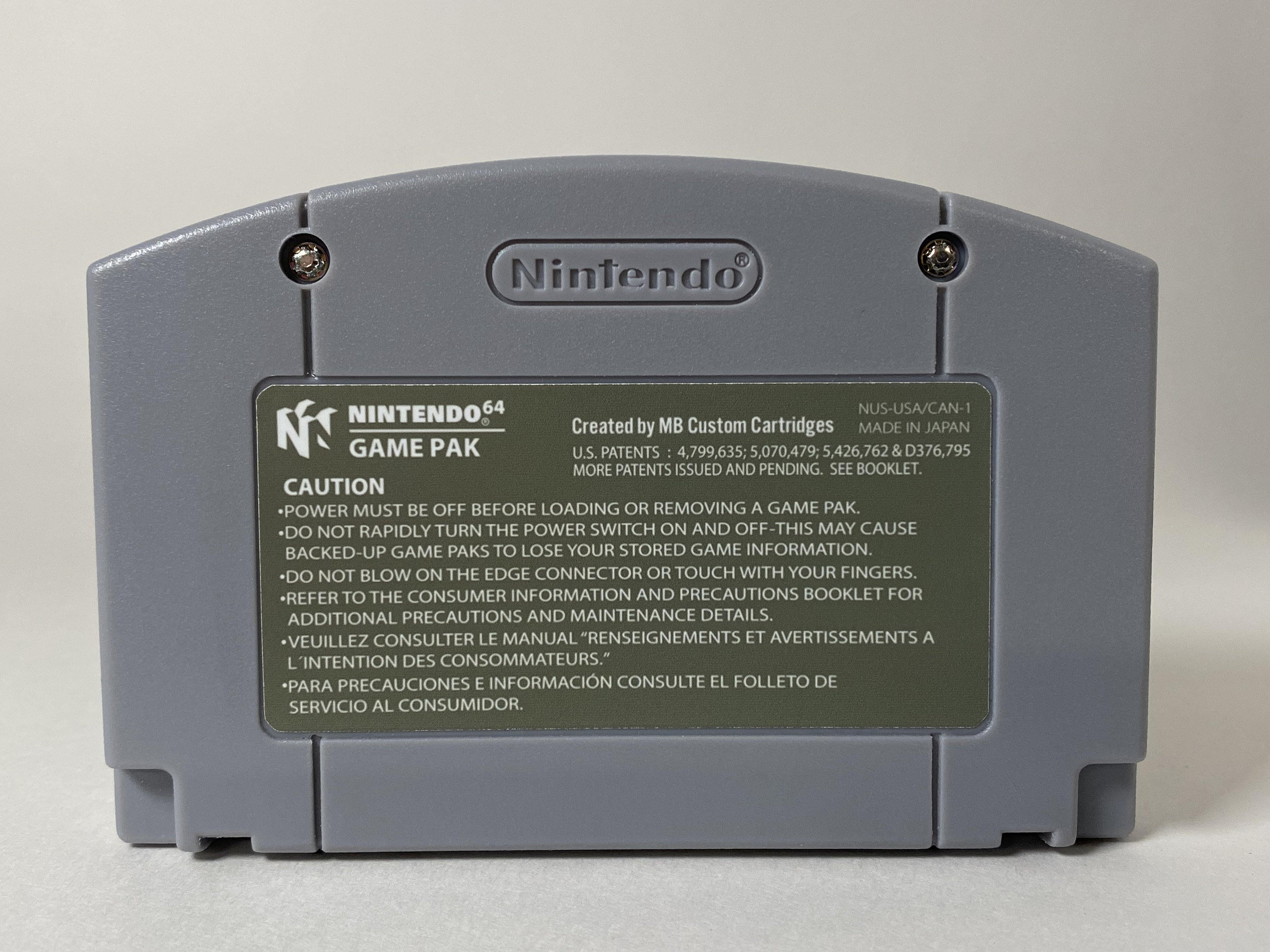 Custom N64 Breaking Bad Nintendo 64 Video Game Cartridge - Etsy