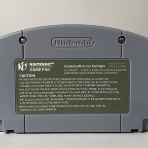 Custom N64 - Brooklyn Nine-nine - Nintendo 64 Video Game Cartridge ...