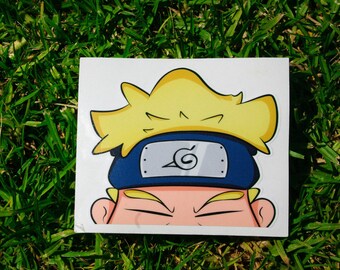 Naruto Peeker Stickers - Etsy