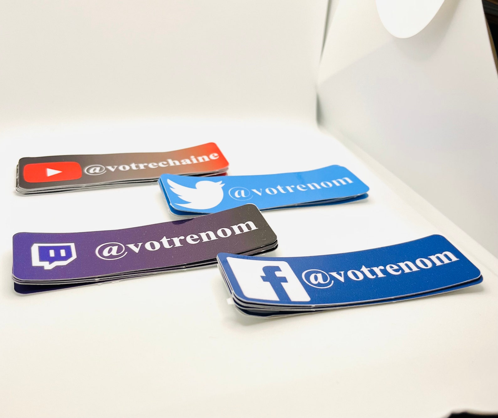 Sticker Sticker Youtube Custom Channel for Decoration - Etsy
