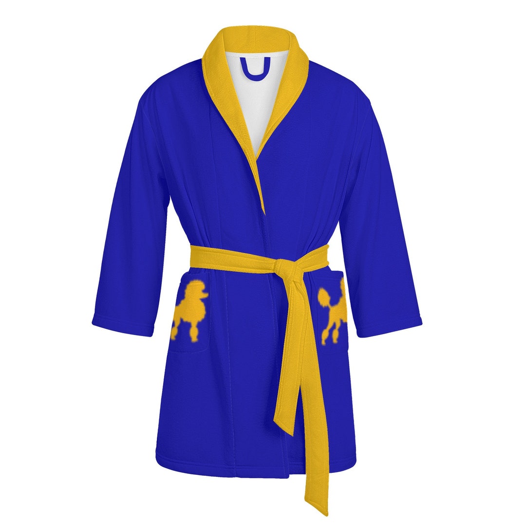 Sigma Gamma Rho Poodle Women's Bathrobe - Etsy
