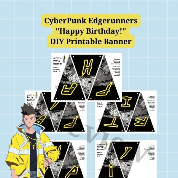 Cyberpunk Birthday Party - Etsy