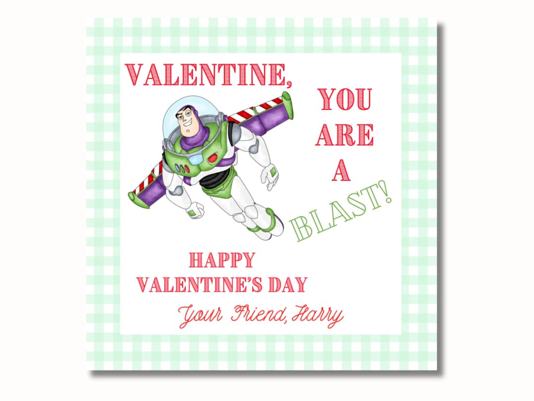 Printable Valentines Day Cards for Kids, Valentine Tags, Toy Story ...
