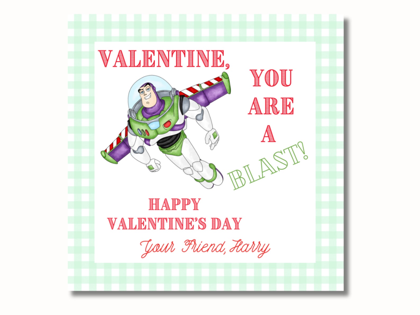 Printable Valentines Day Cards for Kids, Valentine Tags, Toy Story ...