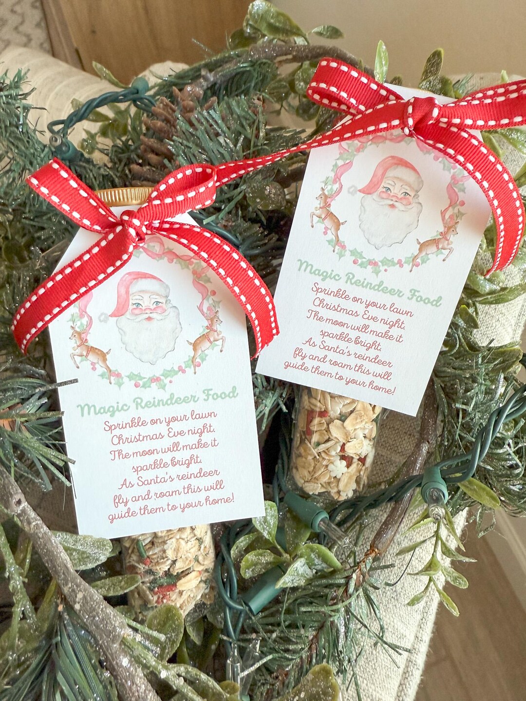 Magic Reindeer Feed - Reindeer Food - Christmas Eve - Christmas Eve ...