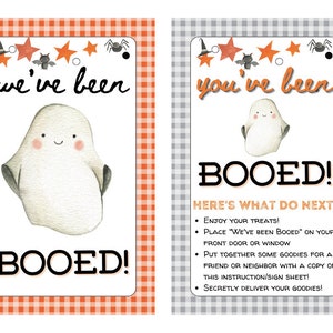 Boo Kit, You've Been Booed, We've Been Booed, Halloween Tags, Instant ...