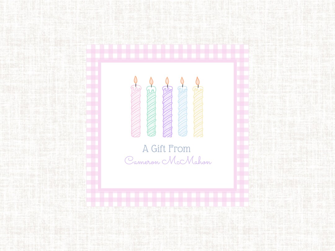 Birthday Watercolor Calling Cards | A Gift From Cards | Child Calling ...