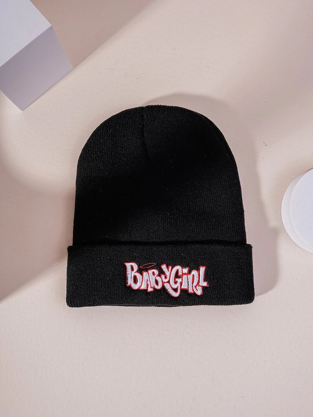 Black Graphic Beanie High Quality Beanie Black Beanie - Etsy