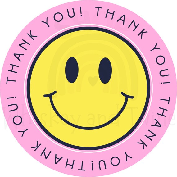Thank You Pink Smiley