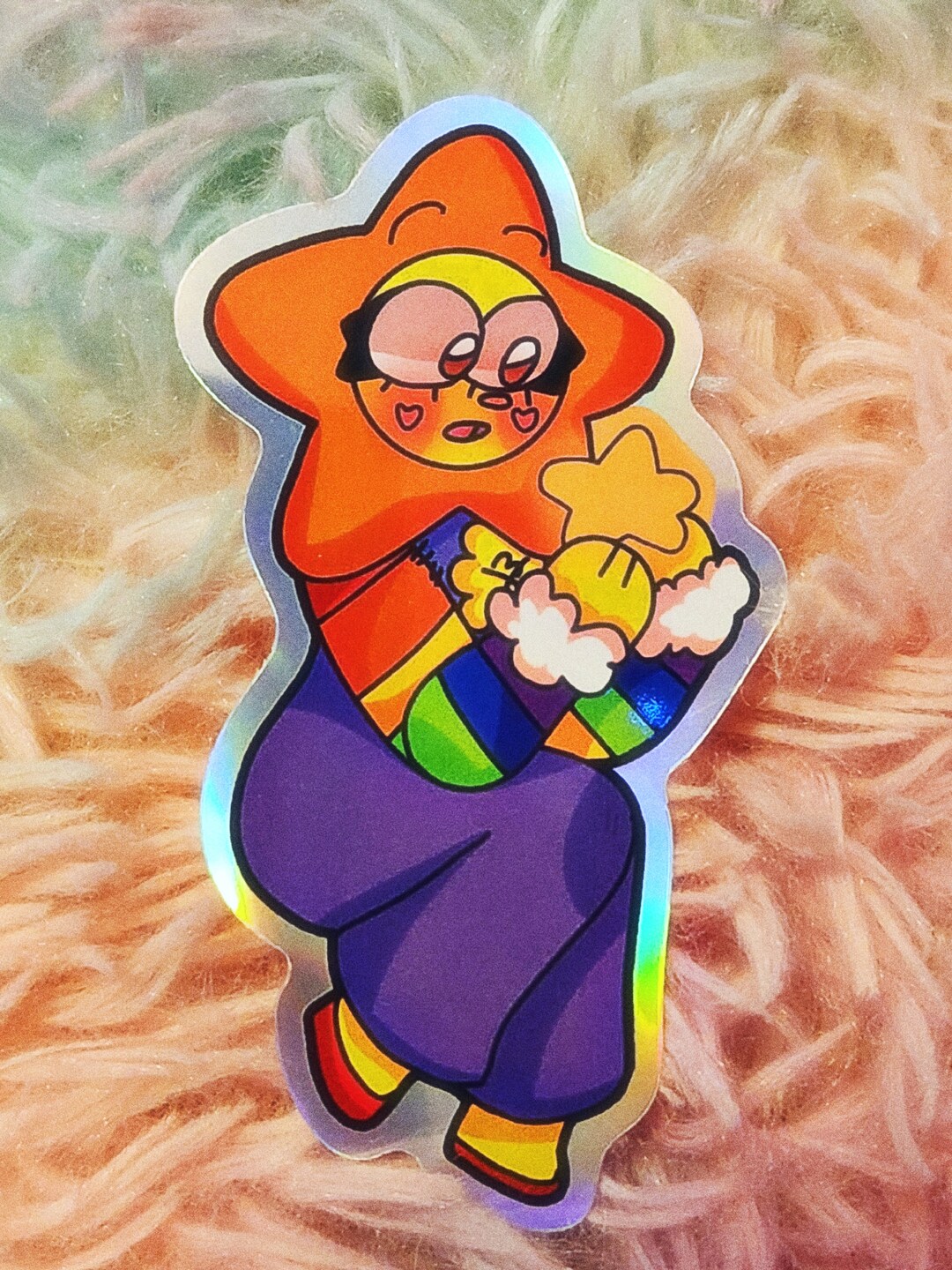 Miss Twinkle - Holographic Sticker - Etsy